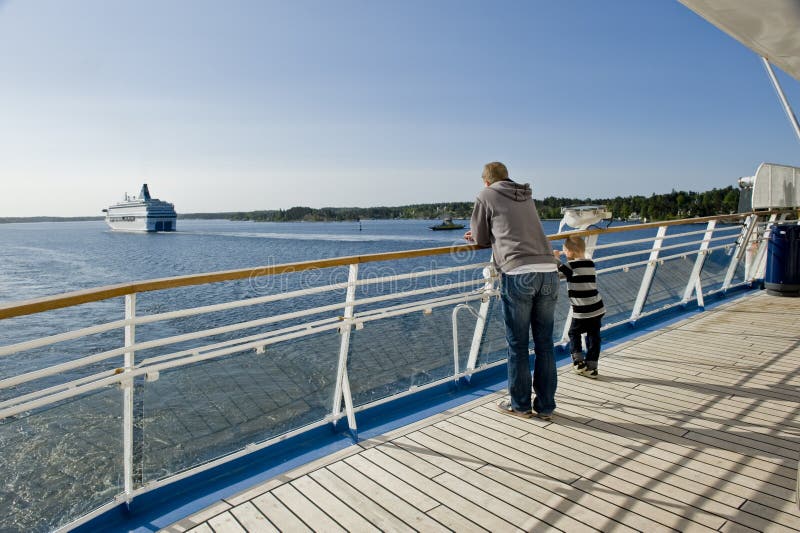 Onboard cruise ship editorial image. Image of deck, port - 19863925