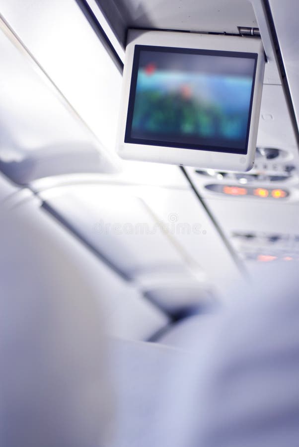 Onboard Media Center stock photo. Image of entertainment - 5546896