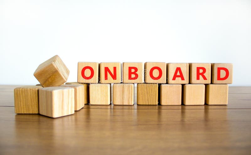 Onboard and Onboarding Symbol. the Concept Word Onboard on Wooden Cubes ... Onboard and Onboarding Symbol. the Concept Word Onboard on Wooden Cubes ...