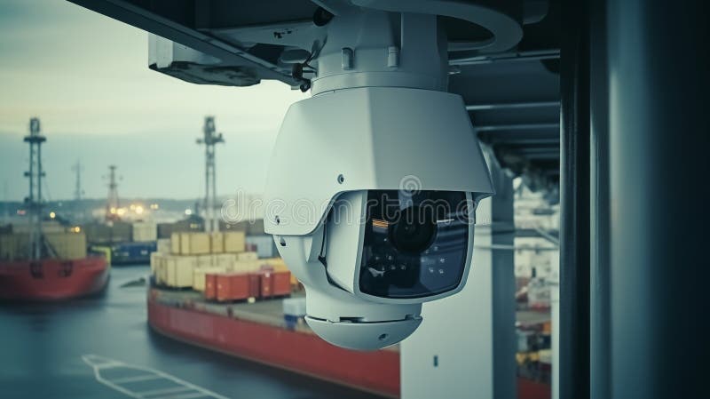 Onboard Vessel Surveillance Maritime Security Camera System.AI ...