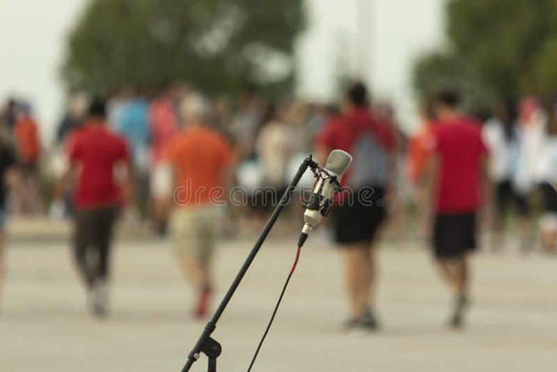 Once Again is it Open Mike Night Again Tonight Stock Photo - Image of ...