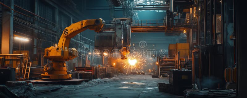 Repurposed Industrial Area Transformed by Advanced Robotics and ...