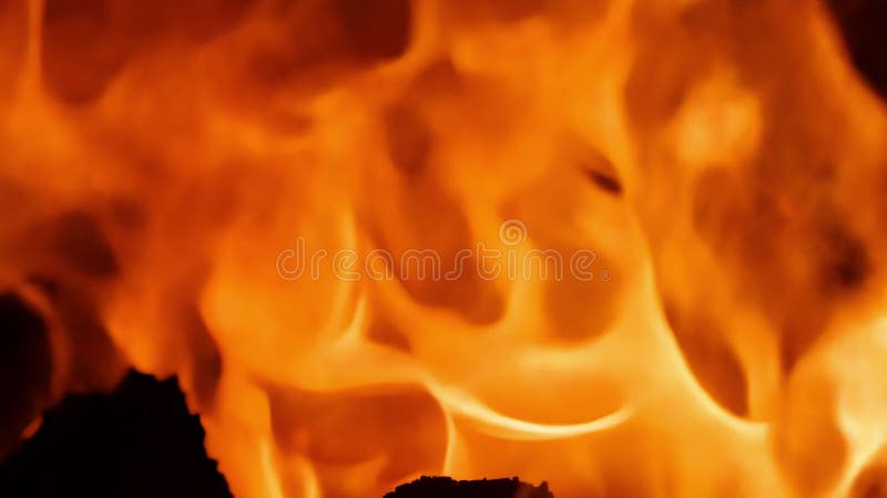 The Once Peaceful Fire Now Transforms into a Raging Inferno Its Flames ...