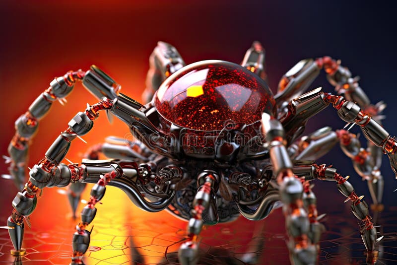 Sci-fi Nanorobot Close-up Inside Body Stock Illustration - Illustration ...