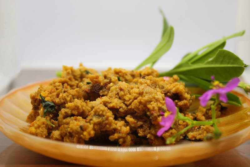 Oncom Delicious Traditional Food Made from Soy Stock Image - Image of ...