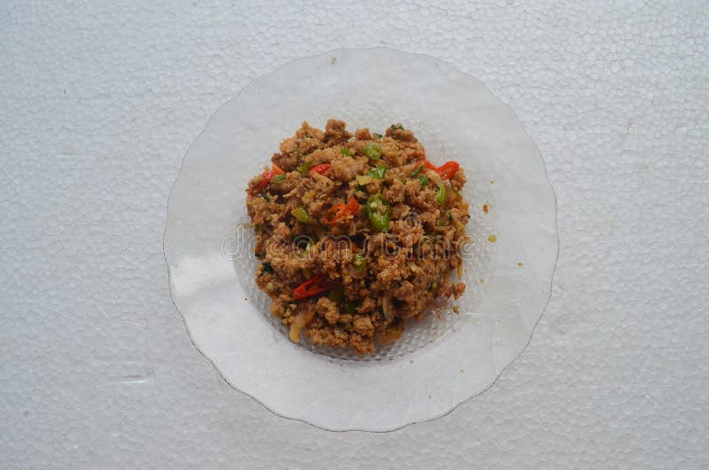 Oncom or Food from Soybean Fermentation Stock Photo - Image of leaf ...