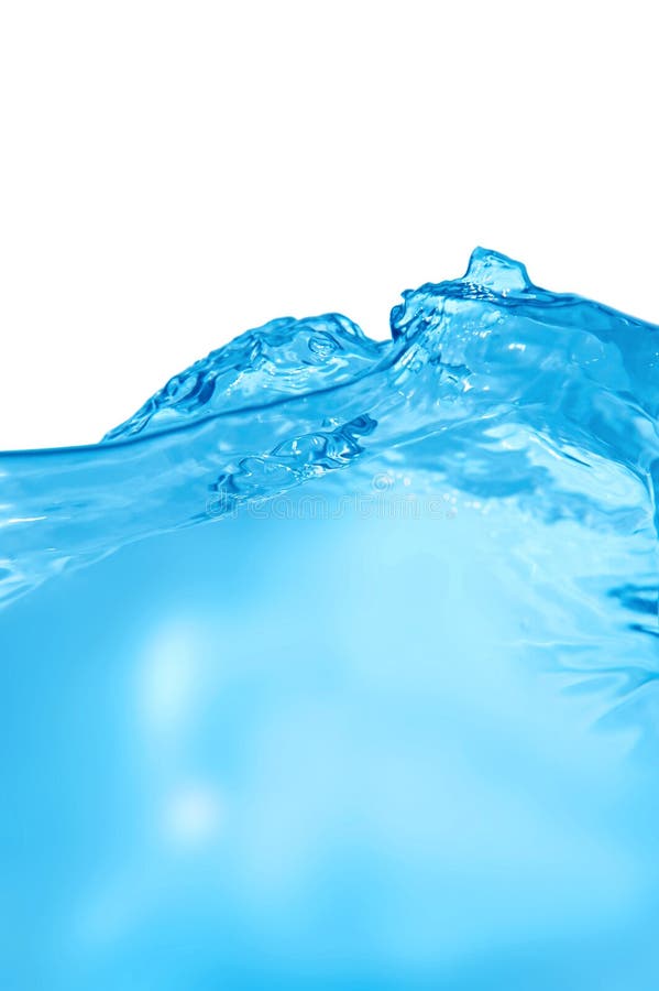 Ola azul foto de archivo. Imagen de azul, fondos, fluir - 5171612