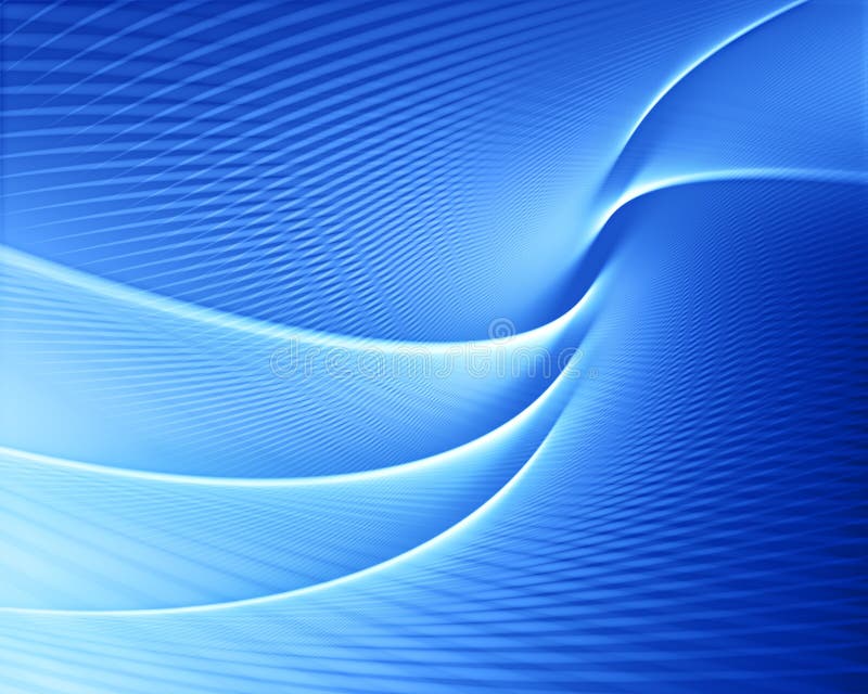 Ondas azuis abstratas ilustração stock. Ilustração de futurista - 6094725