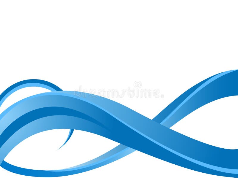 Rayas azules abstractas ilustración del vector. Ilustración de fondo ...