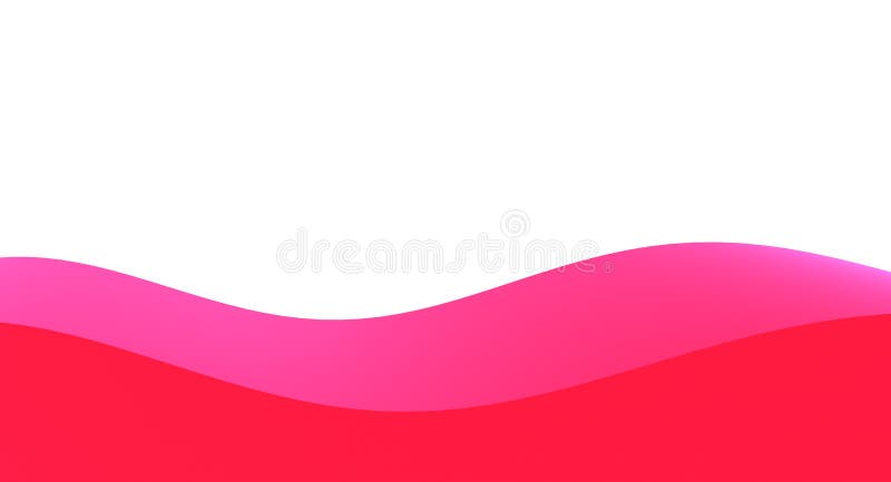 Ondas del rosa y del rojo stock de ilustración. Ilustración de rosa ...