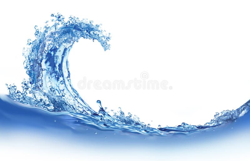 Onde d'eau fraîche illustration stock. Illustration du clair - 15235304