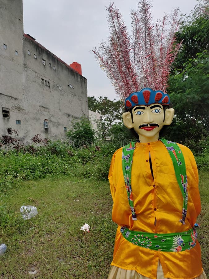 Ondel-ondel Betawi stock image. Image of person, face - 227264501