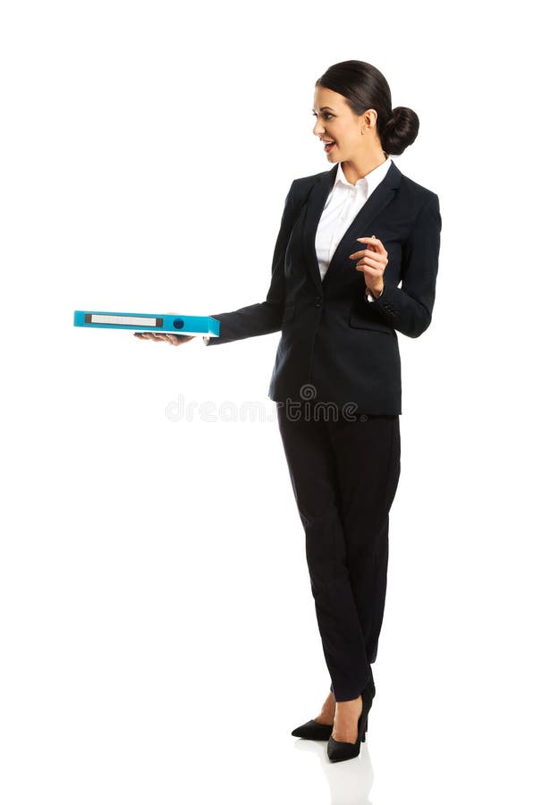 Onderneemster Die Berisping Geeft Aan Arbeider. Stock Afbeelding ...