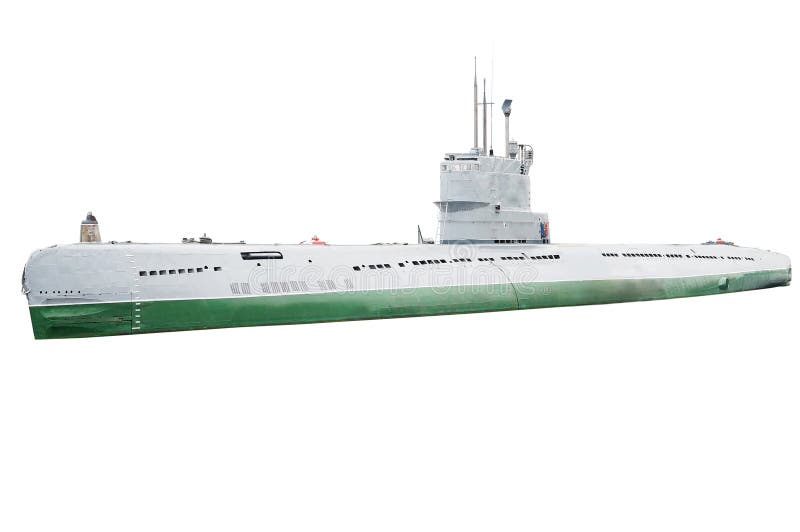 Onderzeeër stock foto. Image of kanon, technologie, boot - 33569958