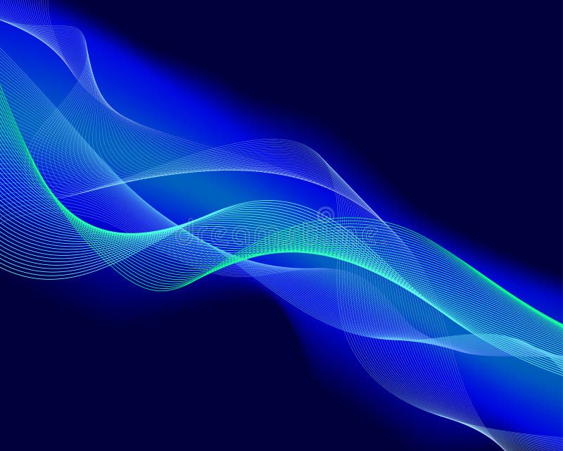 Ondes d'eau rougeoyantes illustration de vecteur. Illustration du ...