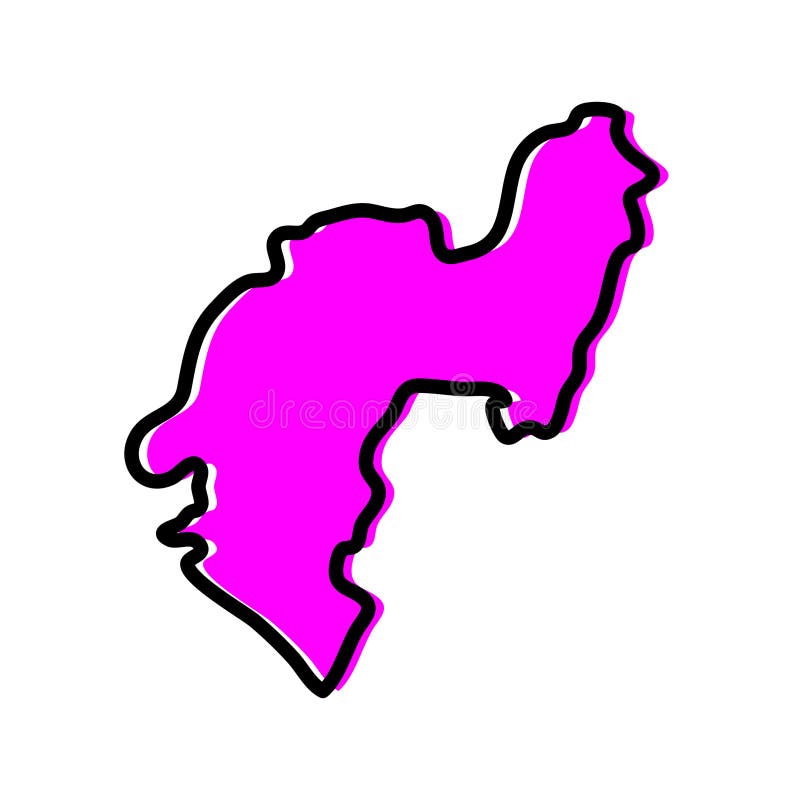 Ondo State of Nigeria Vector Map Illustration Stock Vector ...