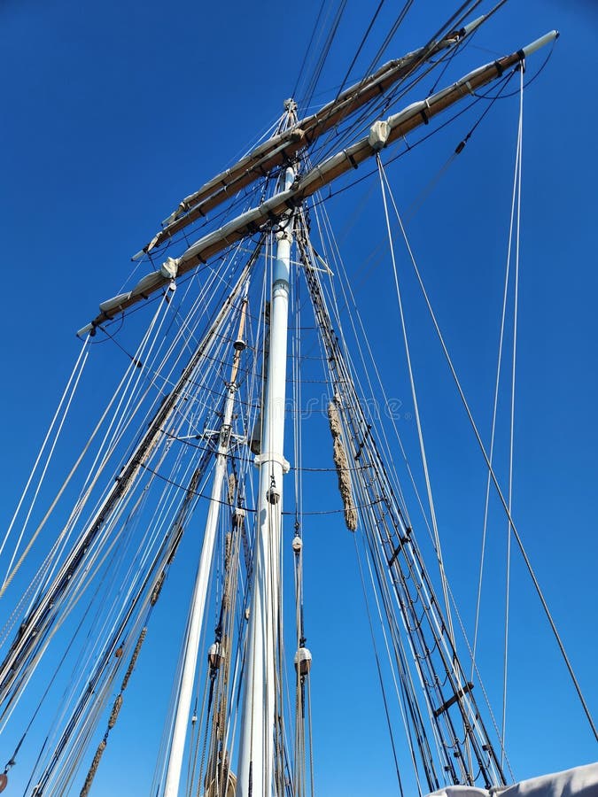 One and All Ship Mast stock image. Image of ship, boat - 277269199
