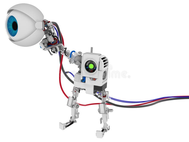 One Eye Robot Stock Illustrations – 258 One Eye Robot Stock ...