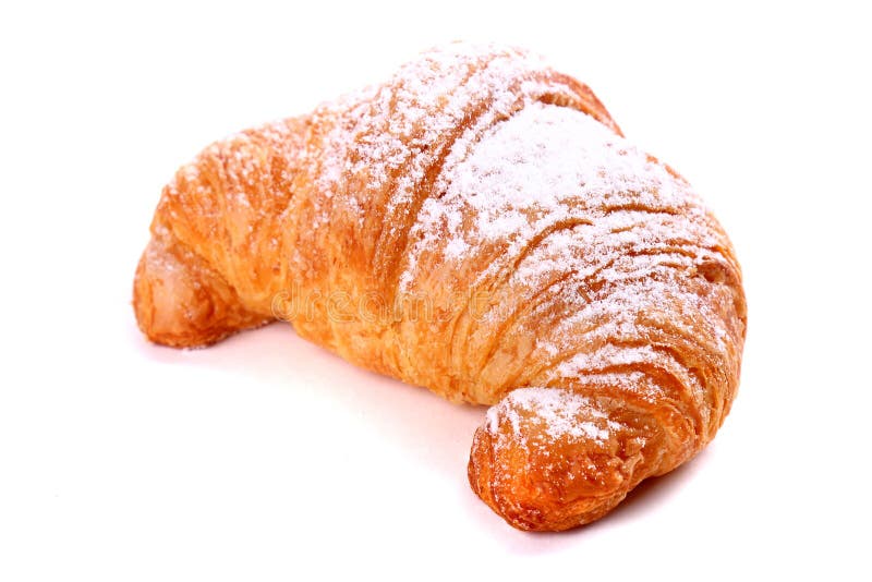 One croissant stock photo. Image of pastry, close, bake - 18054606