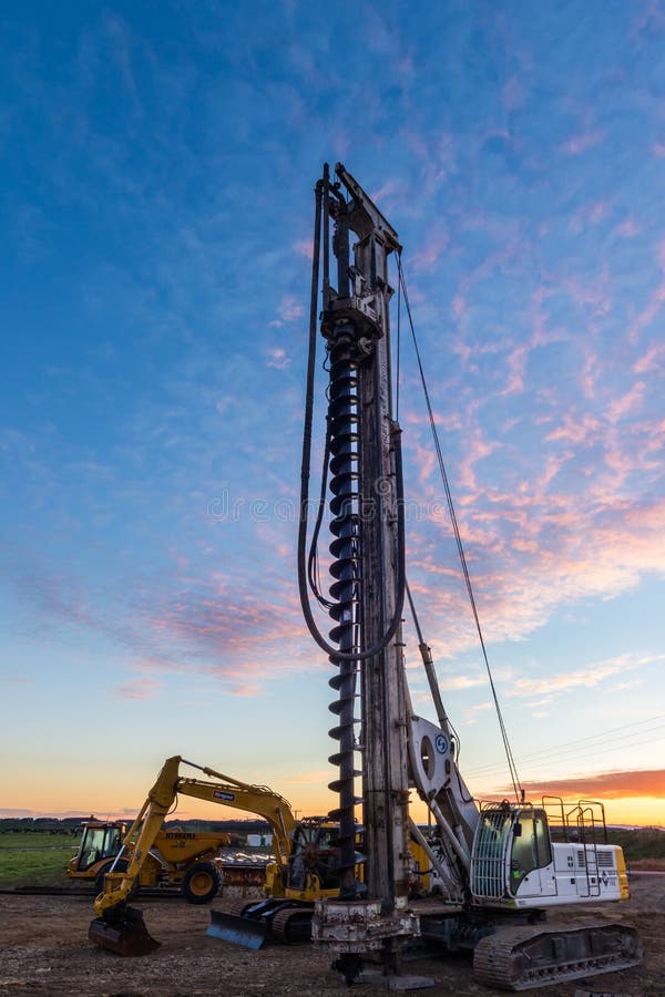 One Big Drill editorial photo. Image of equipment, industrial - 97857641