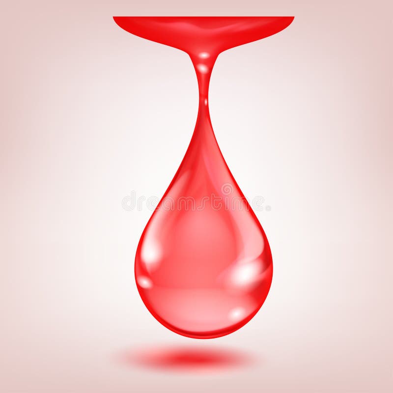 One big drop stock vector. Illustration of droplet, transparent - 270591085