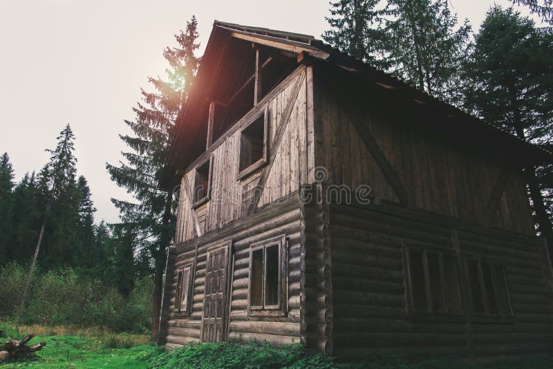 Old House Forest Stock Images - Download 64,527 Royalty Free Photos