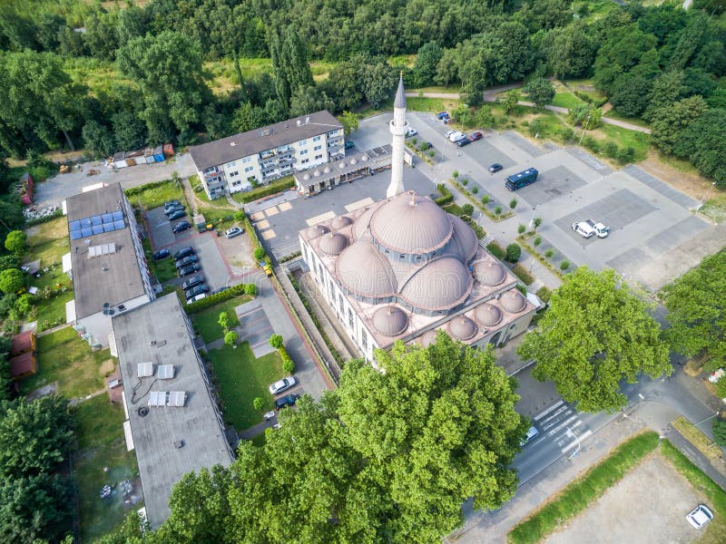 One of the Biggest Mosques in Germany Under the Sun Editorial Stock ...