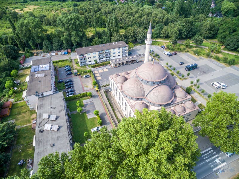 One of the Biggest Mosques in Germany Under the Sun Editorial Stock ...
