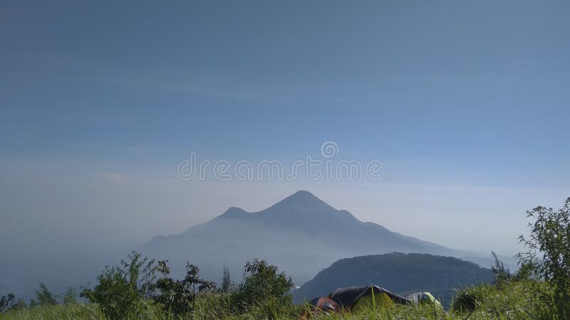 One of the Biggest Mountain in Java Island Stock Image - Image of java ...