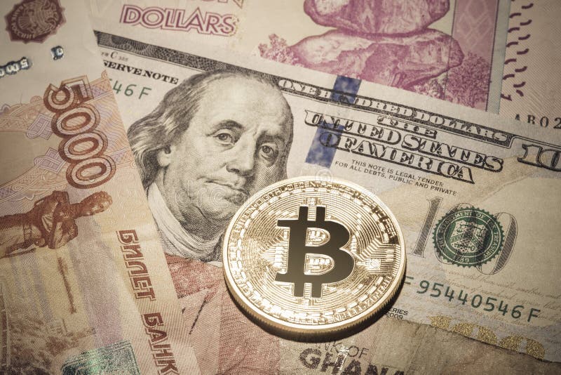 One Bitcoin Multicurrency Banknotes Stock Photos - Free & Royalty-Free ...