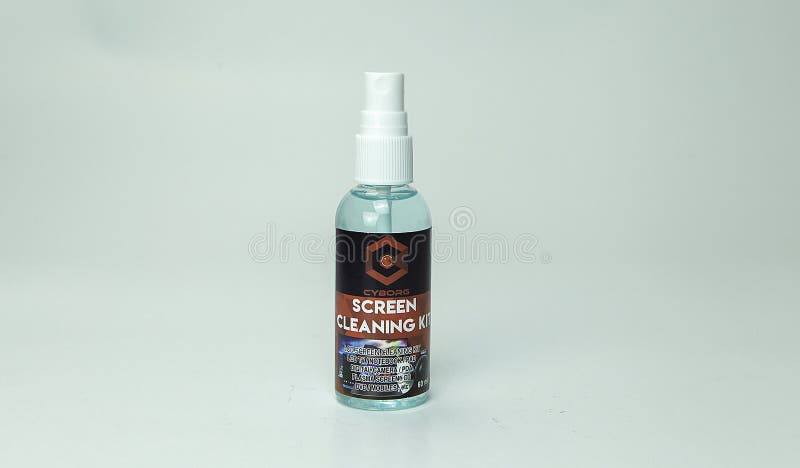 Screen cleaning tissue stock image. Image of monitor, stain - 2019771