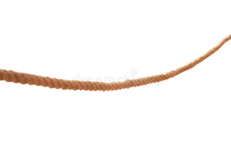 Hemp Rope Wyth Red Hearts and White Rose Petals on the White Wood Table ...