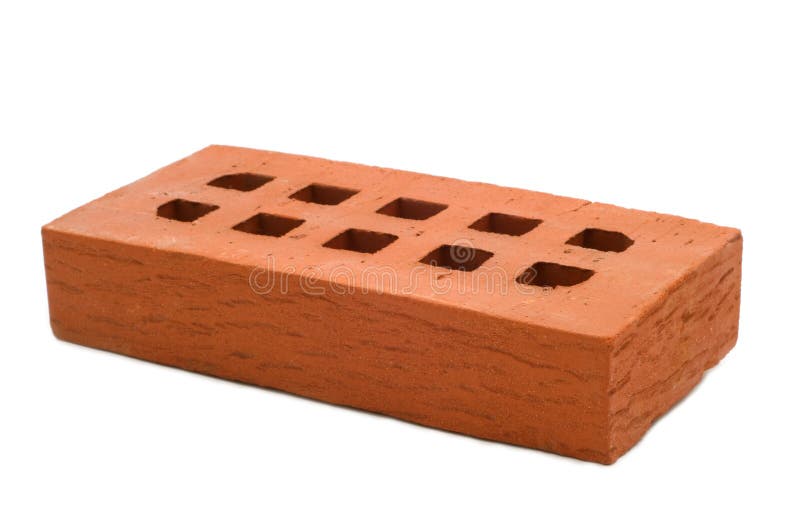 One brick stock image. Image of crockery, earthen, ornamental - 6174033