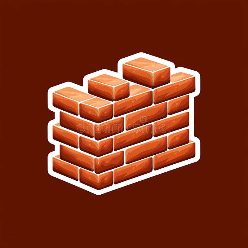 One Brick at a Time Stacked Blocks Forming a Wall of Success, with ...
