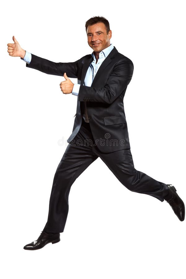 Excited Businessman stock photo. Image of occupation, caucasian - 3251492