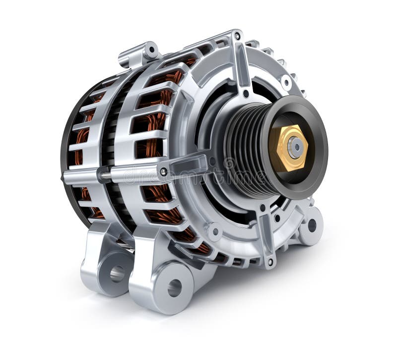 Dynamo Car Detail Icon, Cartoon Style. Stock Vector - Illustration of ...