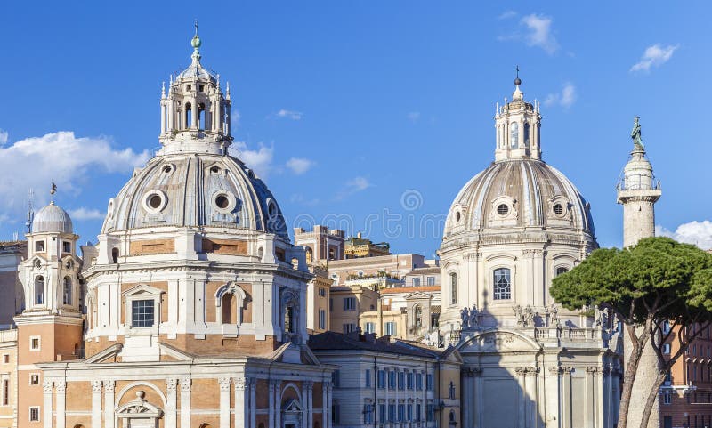 One of the Cathedrals in Rome.Italy Stock Image - Image of europe ...