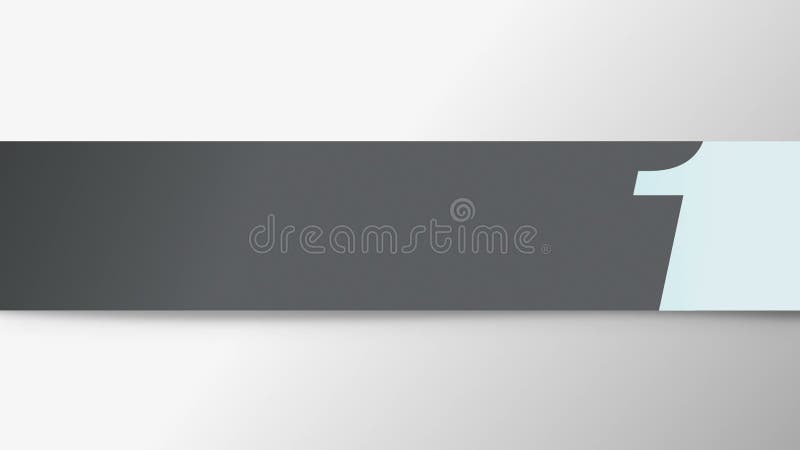 Five Chapter Number Bar Front Intro Page for Presentation, Powerpoint ...