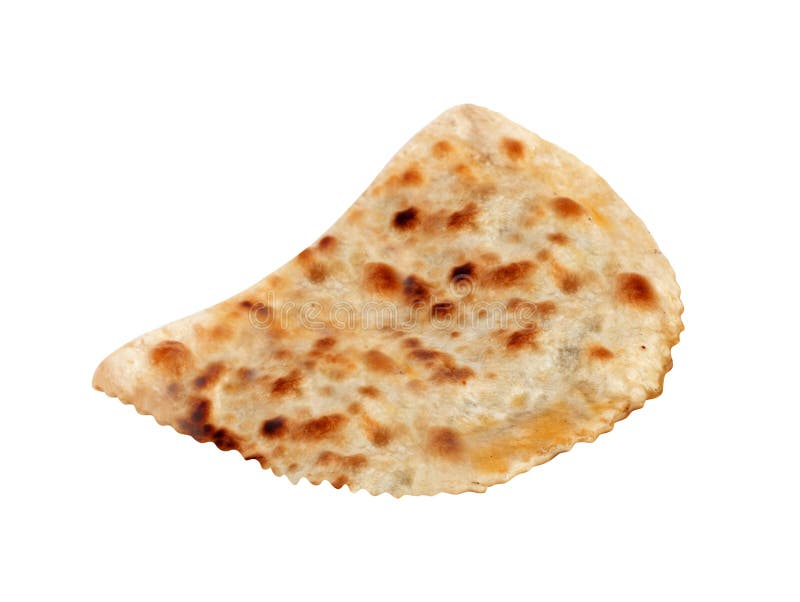 One cheburek isolated stock photo. Image of chiburekki - 126623048
