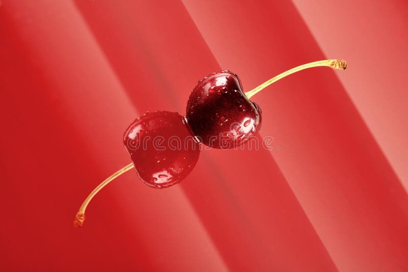 One Cherry stock photo. Image of fruits, delicious, healthy - 23068074