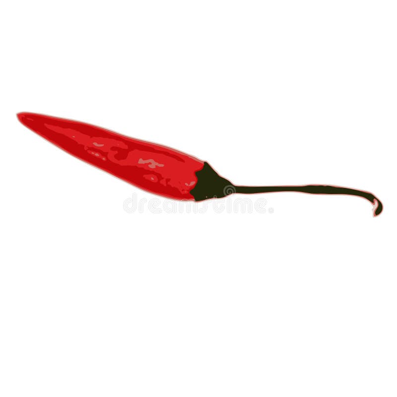 One Chili Pepper Stock Illustrations – 454 One Chili Pepper Stock ...