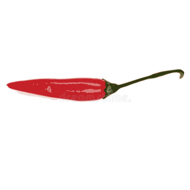 One Chili Pepper Stock Illustrations – 454 One Chili Pepper Stock ...