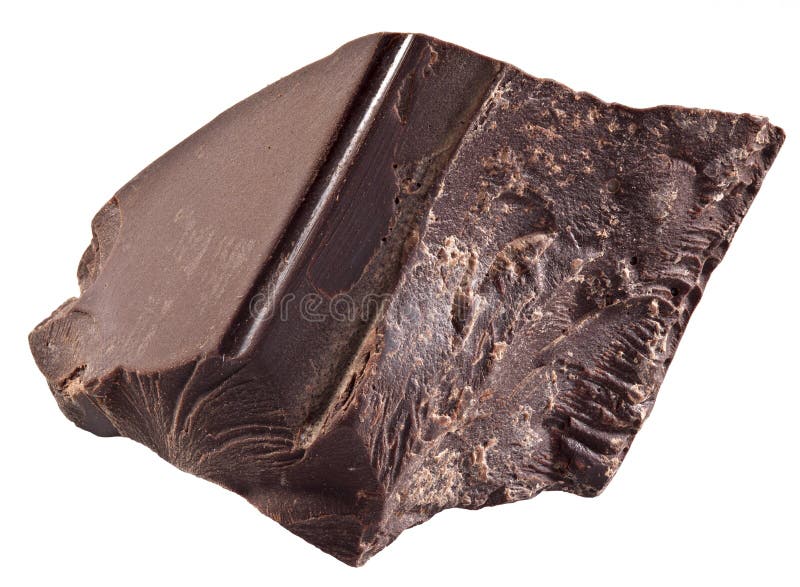 Chocolate Block and Chips Near it. Stock Image - Image of milk, snack ...