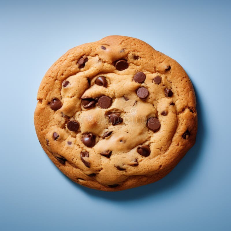 The One Chocolate Chip Cookie,Single Chocolate Chip Cookie Stock ... The One Chocolate Chip Cookie,Single Chocolate Chip Cookie Stock ...