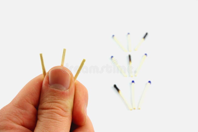 One Choice Of Risk Or Draw Lots Picture. Image: 19473810