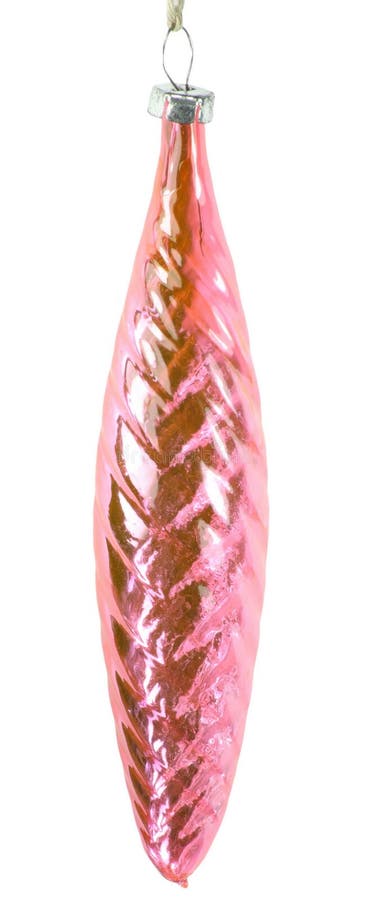 One Christmas Firtree Toy Icicle Stock Image - Image of flowing ...