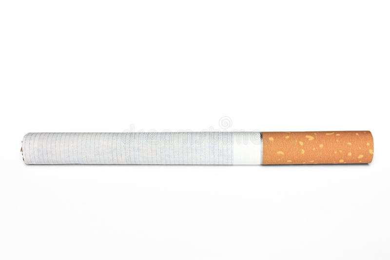 One cigarette isolated stock photo. Image of healthy - 70214096