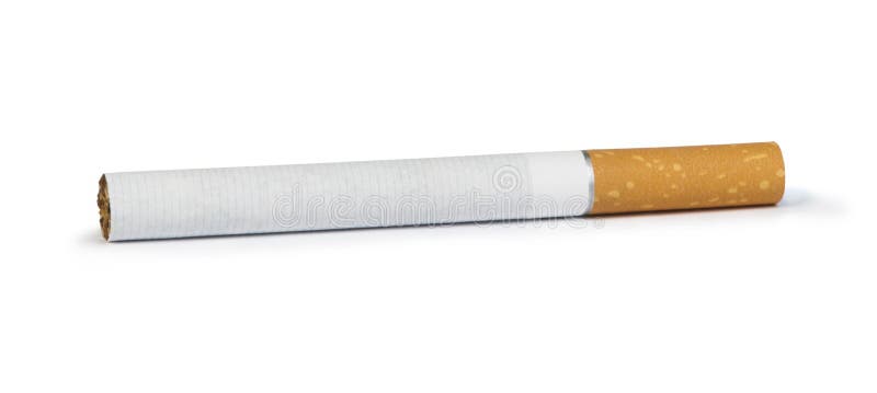 One cigarette stock photo. Image of smoke, filters, habit - 30523218