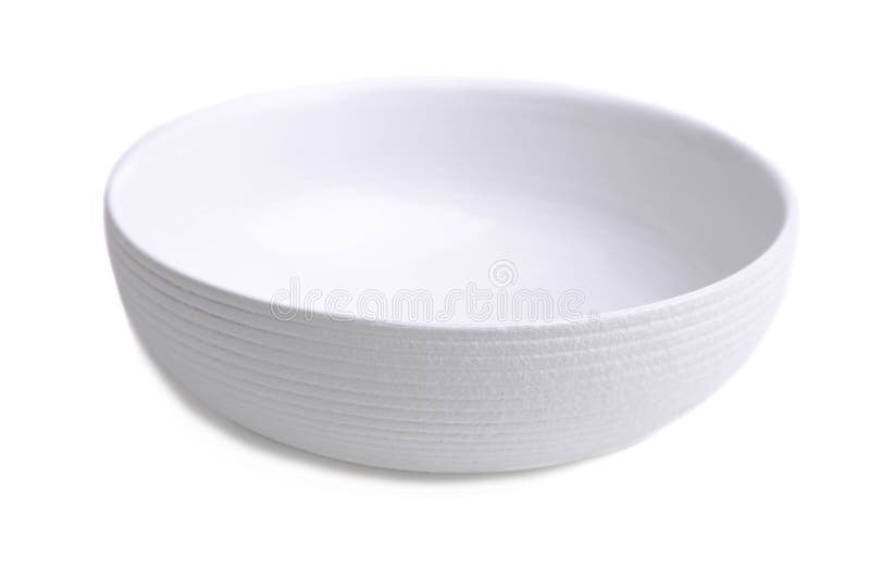 One clean empty deep plate stock photo. Image of dish - 153487222
