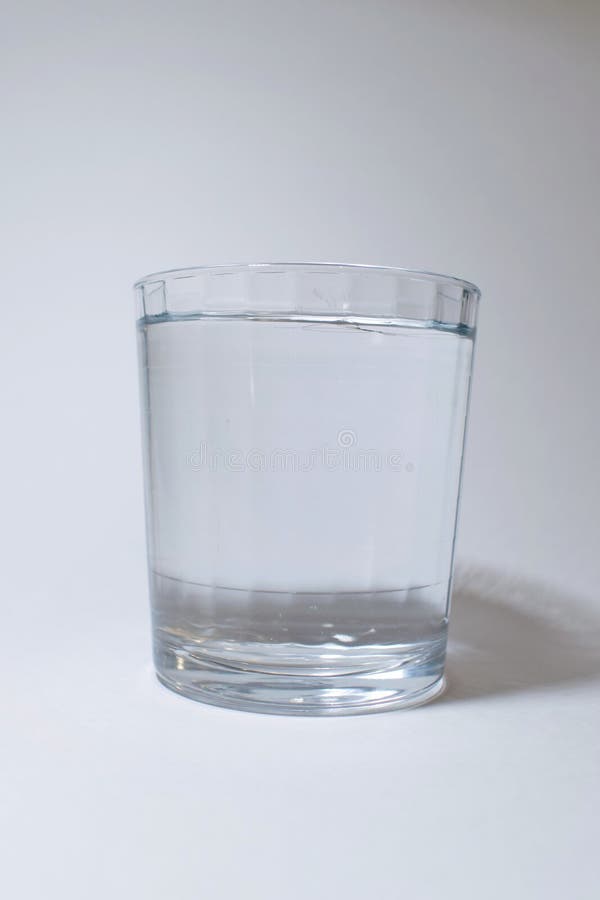 One Clear Glass of Pure Water Stock Image - Image of minerals, health ...
